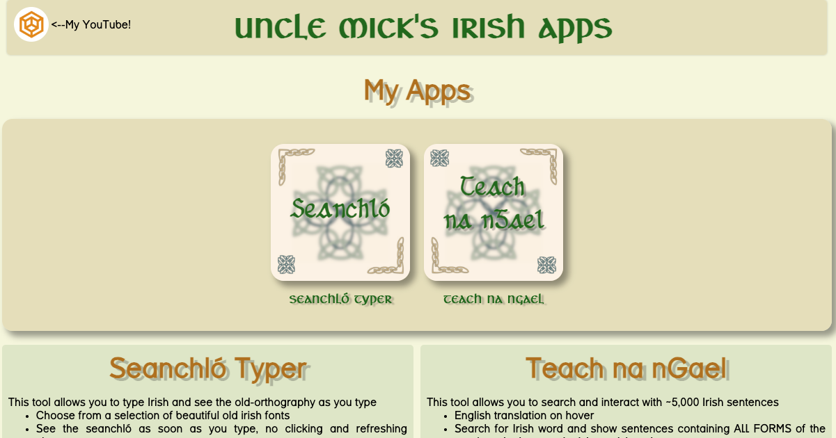 UncleMick|Irish Apps